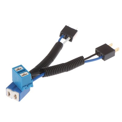 1Pcs Angled Socket H7 Ceramic Extention Headlight Lamp Conne