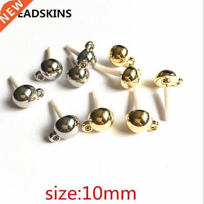 New arrival! 10mm CCB Ear stud semicircle shape earrings ba
