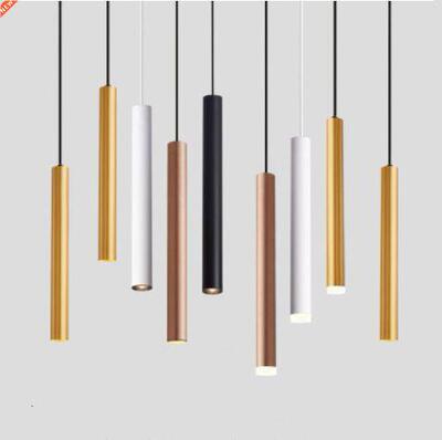 Dimmable LED Pendant Lamp Long Tube lamp Kitchen Island Dini
