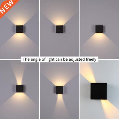 LED Wall Lght Wth Human Body Moton Sensng P65 Waterproo