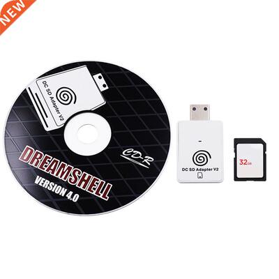SD/TF Card Reader Adapter Is Suitable for Sega Dreamcast+CD