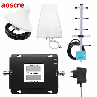 Cell Phone Signal Repeater Signal Amplifier Set GSM/DCS 900/