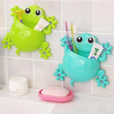 1pcs Animal Gecko Toothbrush Holder Bathroom Cartoon Toothbr