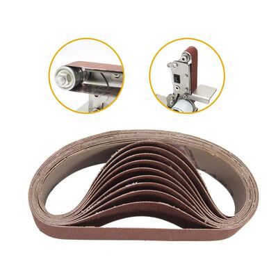 10pcs 0x0mm Abrasive Sanding Belts 800 Grit Sanding Grind