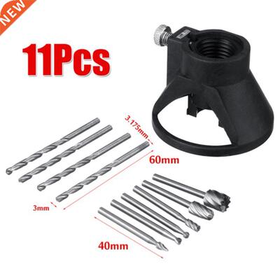 7/11Pcs Rotary Multi-Tool Electric Grinder Locator Drill Hol