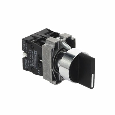 10Pcs 22mm XB2-BD25 2 Position NO+NC Knob switch 10A/415V Lo