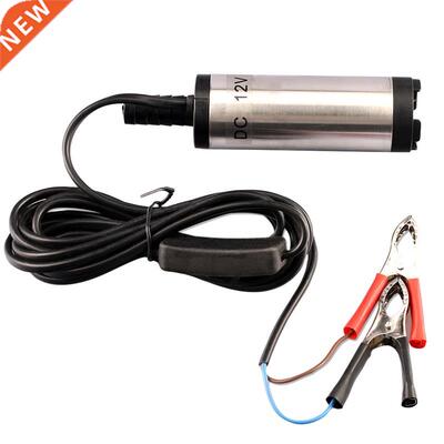 DC 12V 38mm Mini Oil Diesel Fuel Water Pump Car Camping Fish