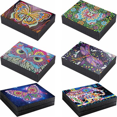 Special-shaped Diamond Painting DIY Resin Jewelry Box Contai
