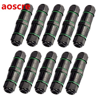 3Pin Waterproof Ip 68 Terminal Wire Connector Ca8-Pg9-3P Qui