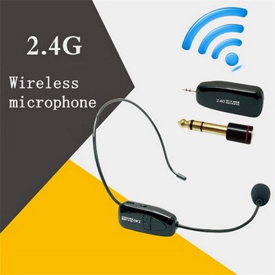 2.4G Wireless transmission Microphone Speech Headset Megapho