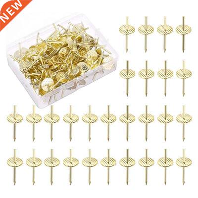 100 Pcs One Step Hangers 20 Lbs Plaster Picture Hanging Pins