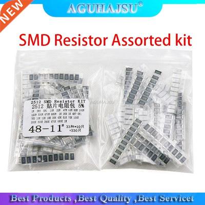 330PCS/lot 1ohm-1M ohm Electronic Resistors 5% 2512 SMD Resi