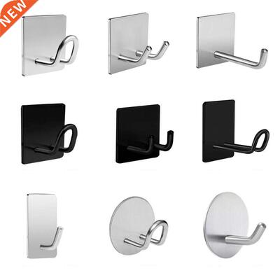 Adhesive Wall Hooks Stainless Steel Kitchen Organizer Multif