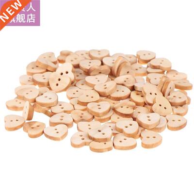 100pcs/lot Scrpbooking Products Nturl 2 Holes Sewing Butt