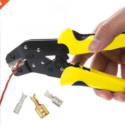Ratchet Wheel Plier Save Effort Terminal Crimping Press Pli