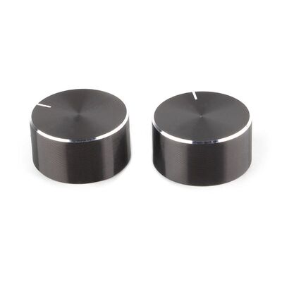 2Pcs 25x1mm D Axis Rotary Potentiometer Knob Encoder Volume