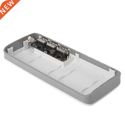 5V 2.1A 3 USB Power Bank Charger Step Up Boost Module + 1865