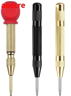 Automatic Center Pin Punch Woodworking Tools Spring Loaded M