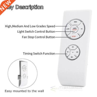 Universal Ceiling Fan Light Timing Wireless Remote Contr R