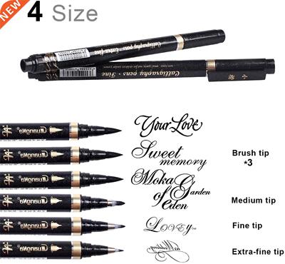 Calligraphy Pen - Reastar Black Brush Marker Pen Hand