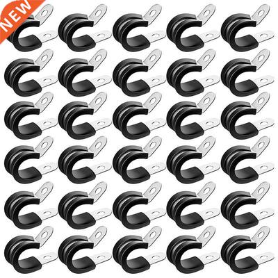 1/ 2 Inch Stainless Steel Hose Tube Clamp Cable Buffer Insul