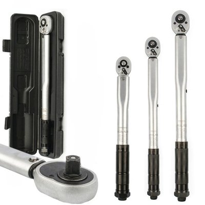 Torque Wrench 1/4 3/8 1/2 Square Drive Two Way To Accurately