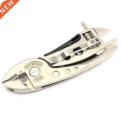 Multifuntion 5 in 1 Pliers Gloden Multitool Adjustable Wrenc