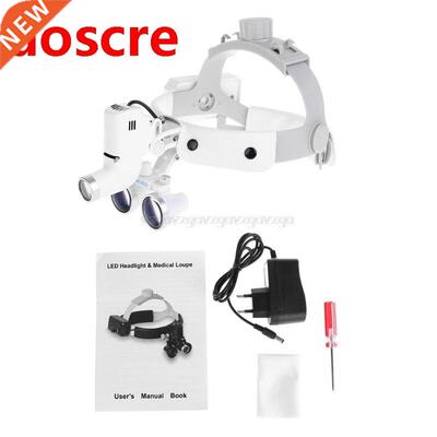 3.5X Magnify High Intensity LED Light Headlight Headband L