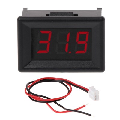 DC 2.4V-30V 2Wires Voltmeter Mini 0.36