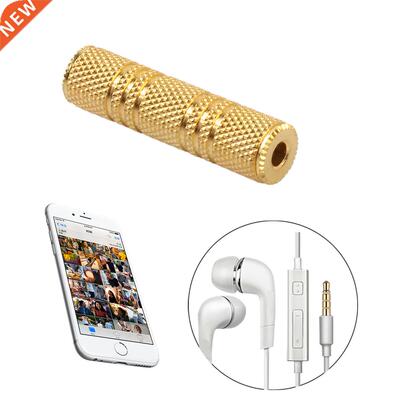10pcs 3.5mm Vrouwelijke naar 3.5mm Vrouwelijke Audio Adapter