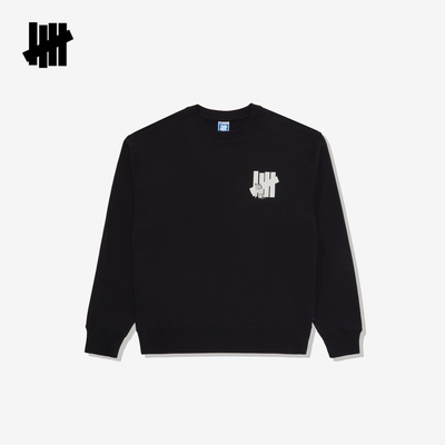 UNDEFEATED运动主题圆领卫衣