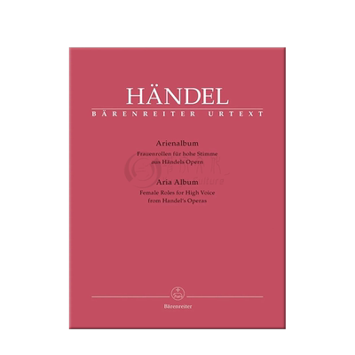 亨德尔咏叹调曲集女高音和钢琴