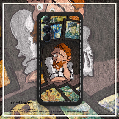 油画梵高适用摩托罗拉x30手机壳motoedges30全包防摔eagex30液态硅胶s30手机套艺术女小众个性男抽象网红潮牌