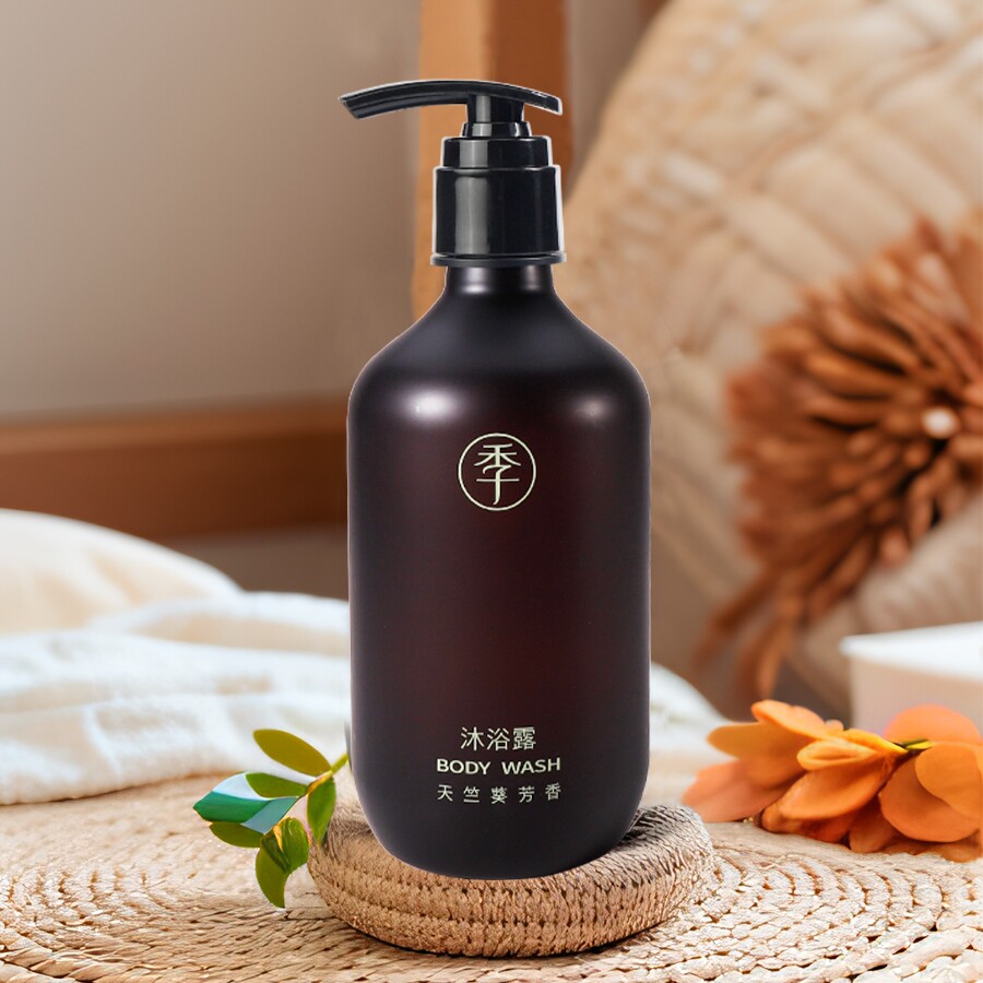 全季酒店同款天竺葵天然植物精油沐浴露沐浴乳沐浴液500ml