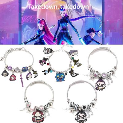 Y2K K-Pop Demon Hunters Series Bracelets For Men Women Bead