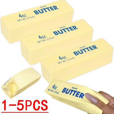 1-5PCS Soft Butter Sticks Soft And Of Cream-Flavored Model F