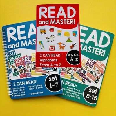 点读版自然拼读phonics基础词根CVC英文字母高频词幼儿启蒙小蝌蚪