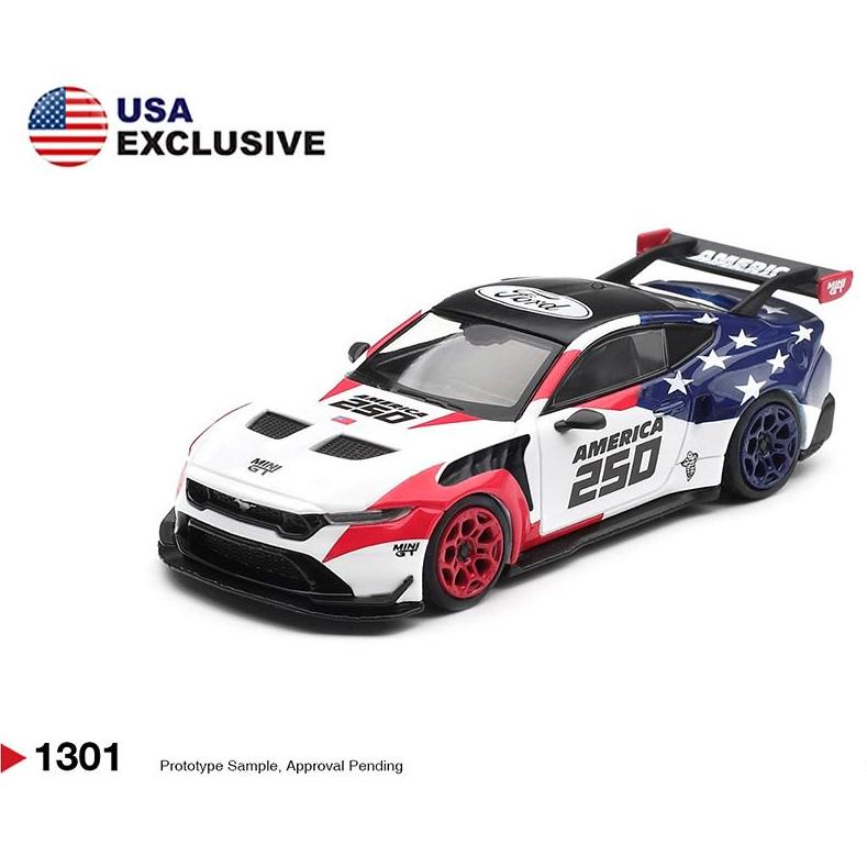 MINIGT 1301 福特 Mustang GTD 美国特别版1/64汽车模型