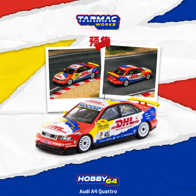 [Oseky]TarmacWorks TW 奥迪 Audi A4 Quattro 1998 45号 合金