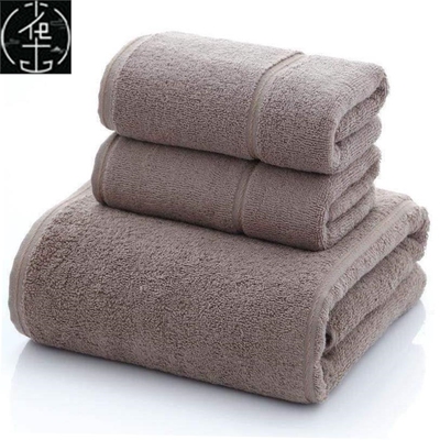 Absorbent Cotton Solid Soft Bath beach Hand Towel Face面巾