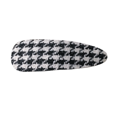 千鸟格森系ins少女风刘海发夹子