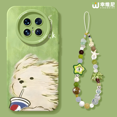 适用华为mate80pro手机壳女款mate60保护套30pro硅胶60pro+全包mate60RS防摔40por软壳meta50e凌乱小狗mate70