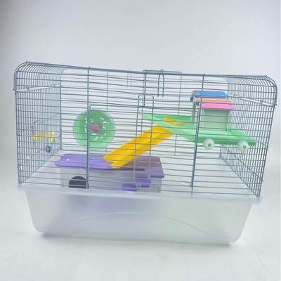 仓鼠笼子双人间分开情侣相亲笼分居加高金丝熊荷兰猪豚鼠松鼠专用