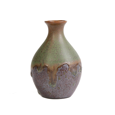 复古创意青铜釉陶瓷花瓶小花器