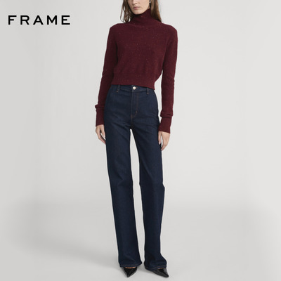 【26早春新品】FRAME女士直筒牛仔裤THE STRAIGHT TROUSER