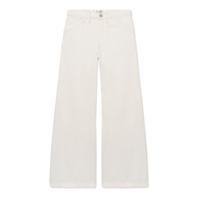 FRAME女士白色宽松阔腿牛仔裤休闲LE BAGGY