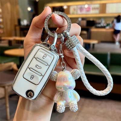 适用斯柯达车钥匙套昕动速派昕明锐柯米克扣柯珞克包柯迪亚克GT壳