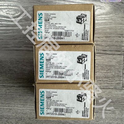 议价西门子3RT2016-2BB41接触器，全新原装正品，内外码