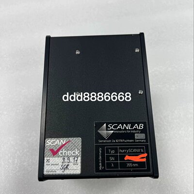 议价德国振镜Scanlab hurryscan ll 14光斑可维修