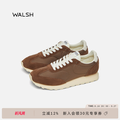 WALSH摩卡慕斯风阿甘鞋